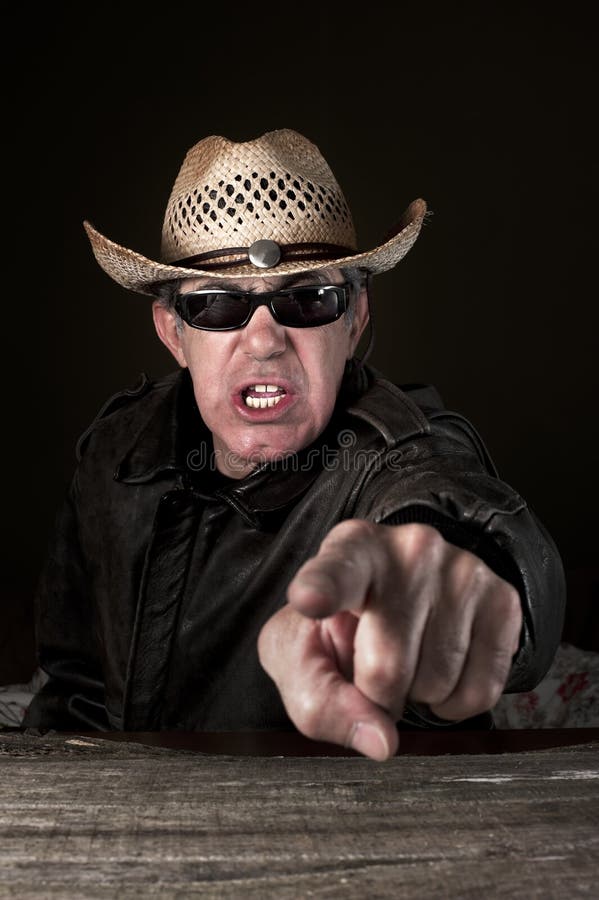 Angry Man Pointing and Yelling Stock Image - Image of anger, danger ...