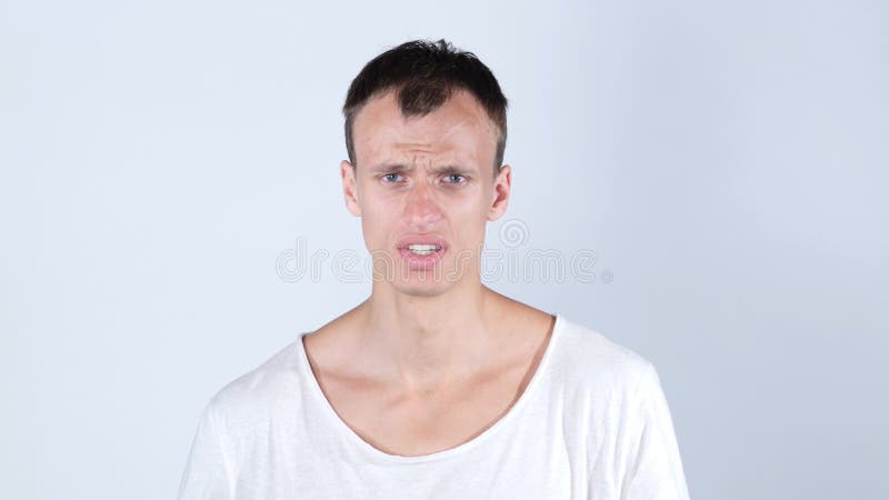 Angry man screaming stock photo. Image of expression - 98373508