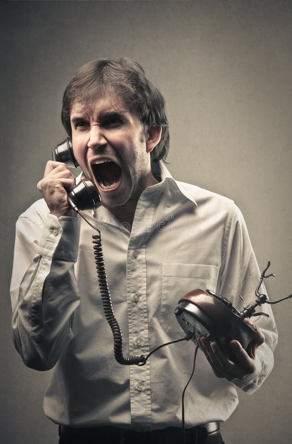 Angry man stock photo. Image of vintage, shout, communication - 31803960