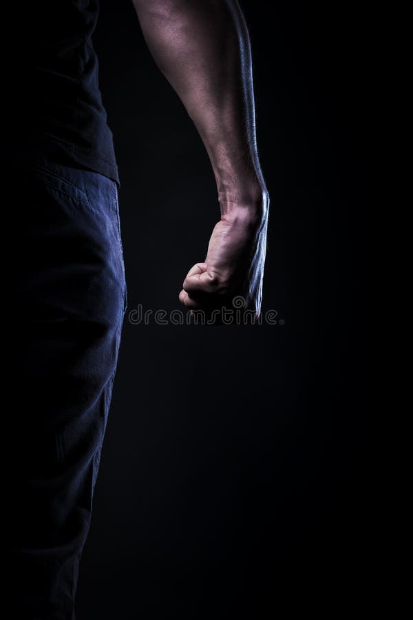 Angry man stock image. Image of black, strength, contrast - 45776335