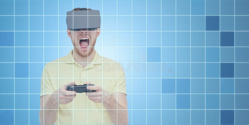 Virtual Reality Angry Stock Illustrations – 48 Virtual Reality Angry ...