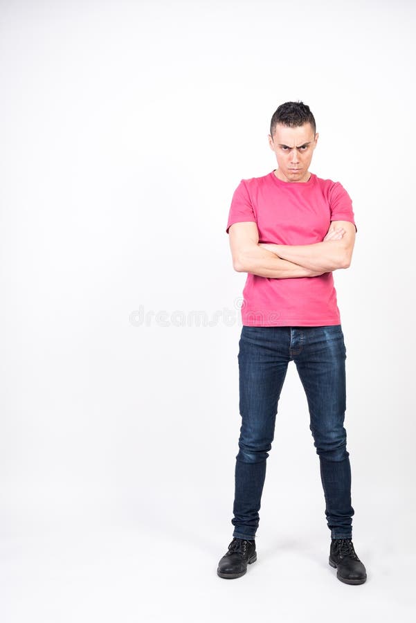 Angry man stock image. Image of single, sulking, angry - 178685089