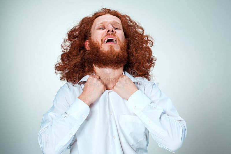 The angry man stock photo. Image of male, casual, hands - 73747108