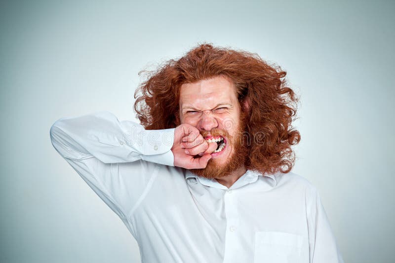 The Angry man stock photo. Image of career, blank, document - 73683002