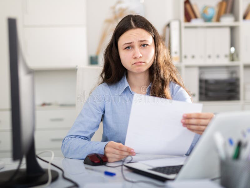 Angry Manager Experiencing Emotions in Office Stock Image - Image of ...
