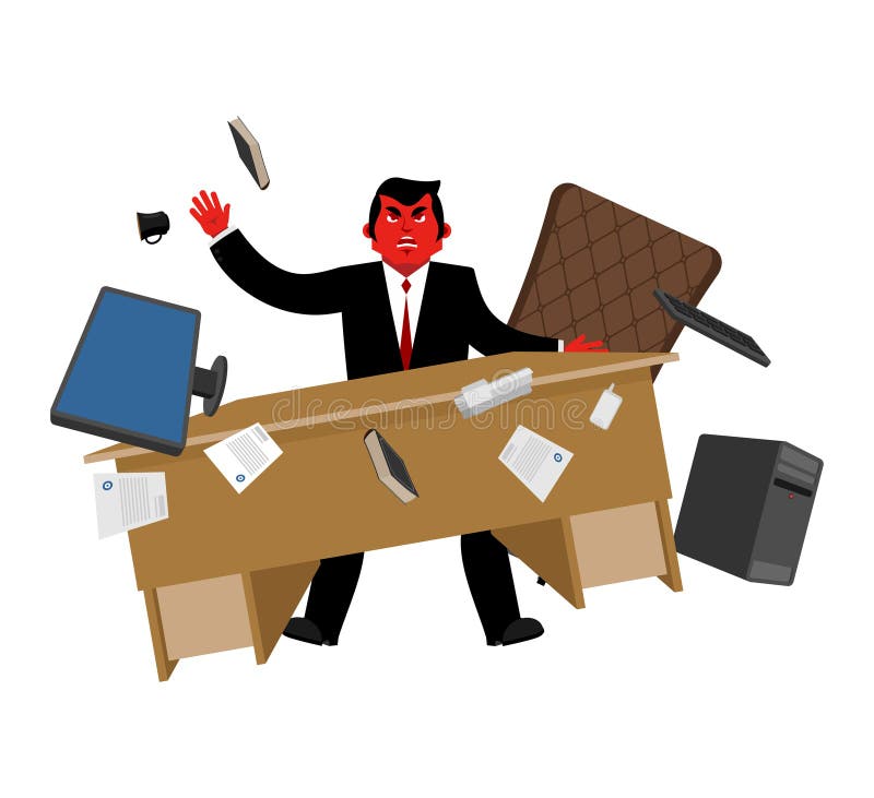 Angry Manager Stock Illustrations – 9,250 Angry Manager Stock ...
