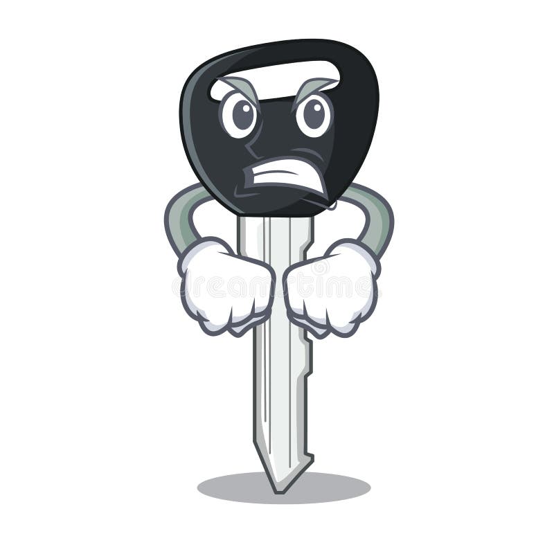 Angry Key Cartoon Stock Illustrations – 161 Angry Key Cartoon Stock ...