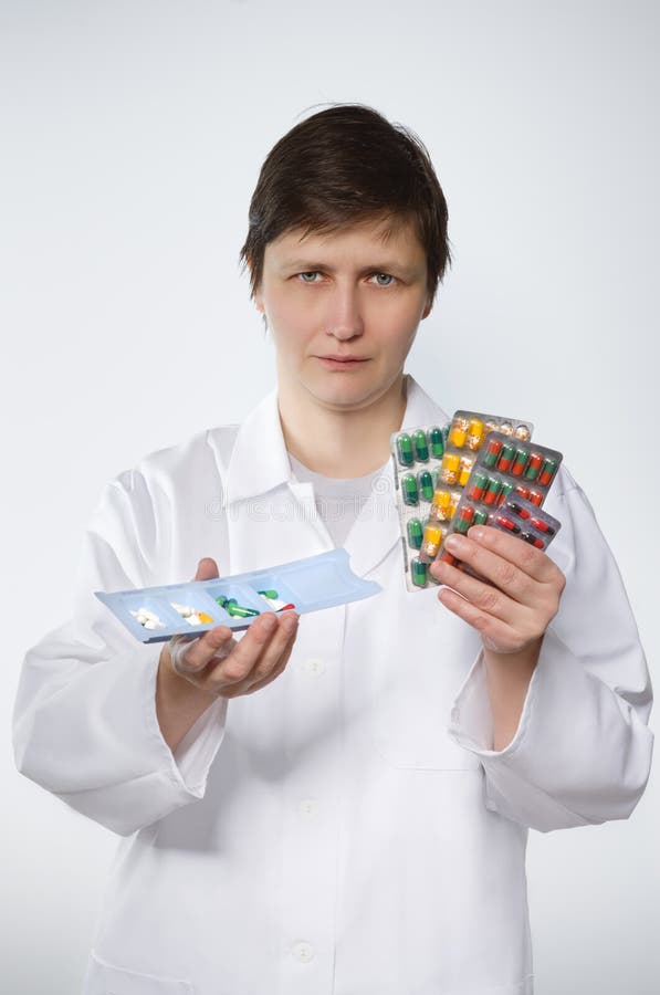 Angry Medic Woman Screaming on Telephone Stock Image - Image of ...