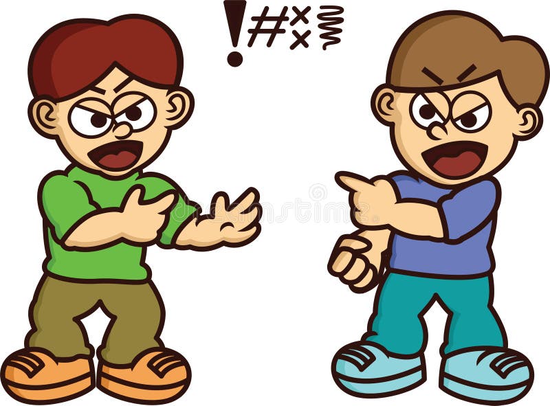Cartoon Quarrel Vector Stock Illustrations – 4,115 Cartoon Quarrel ...