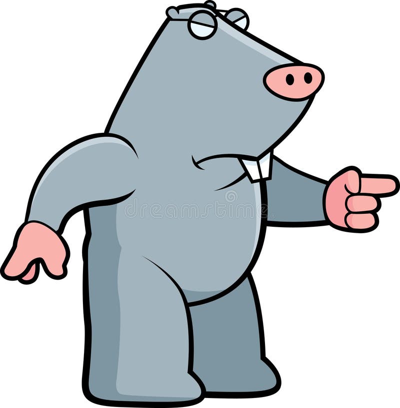 Angry Mole stock vector. Illustration of mole, blame - 14156709