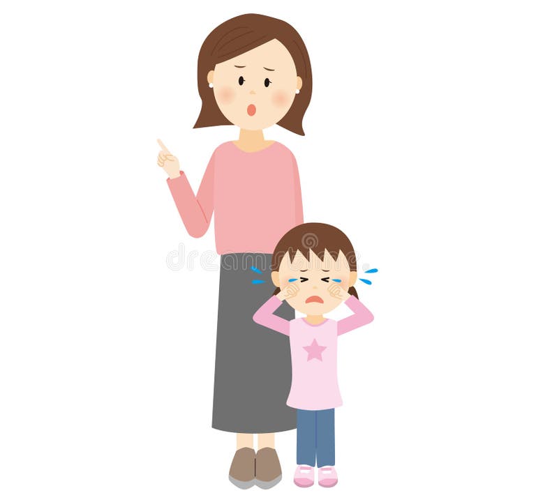 Angry Child Mom Stock Illustrations – 1,109 Angry Child Mom Stock ...