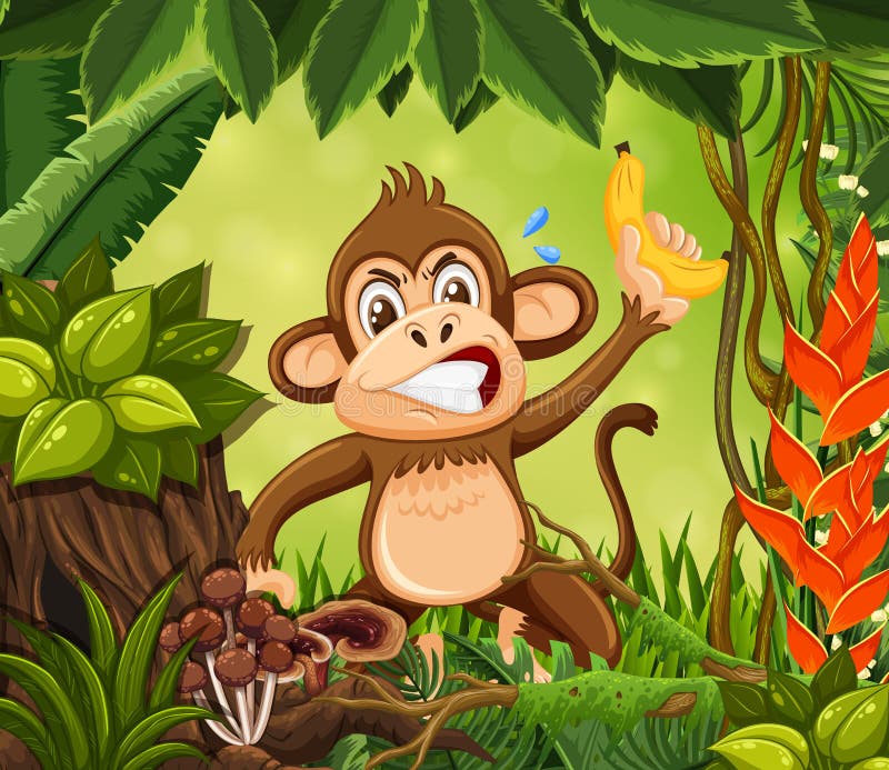 Angry Monkey head mascot stock illustration. Illustration of graphic ...