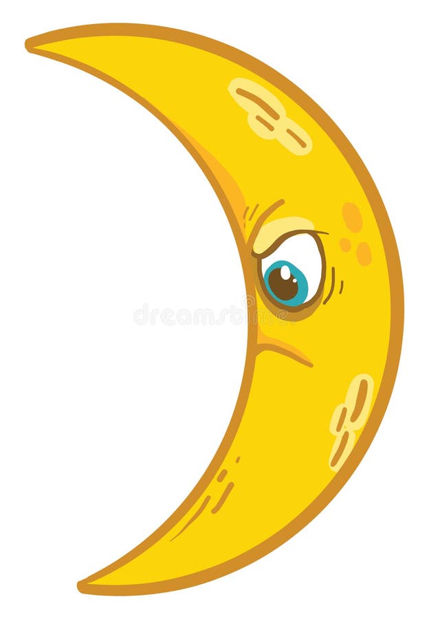 Angry Sun vs Angry Moon stock illustration. Illustration of happy - 2602533