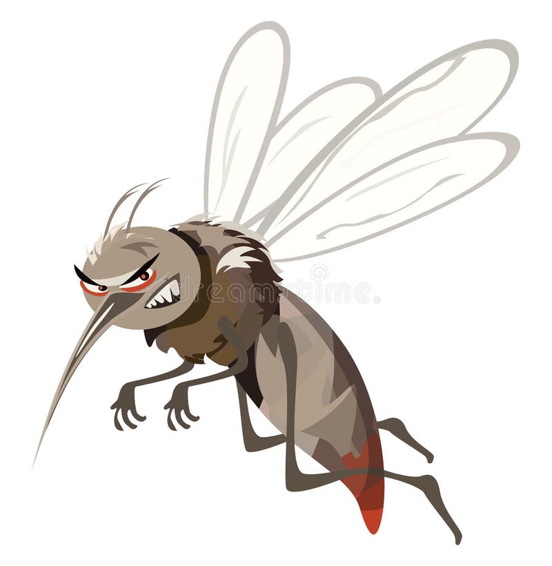 Angry Mosquito Stock Illustrations – 332 Angry Mosquito Stock ...