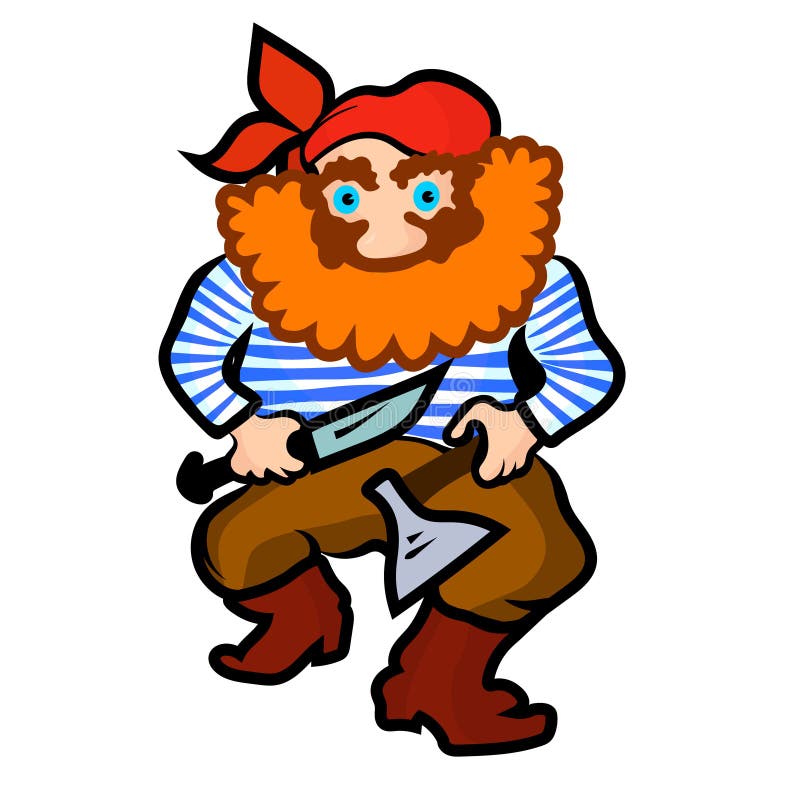 Angry dagger cartoon stock illustration. Illustration of fierce - 44093011