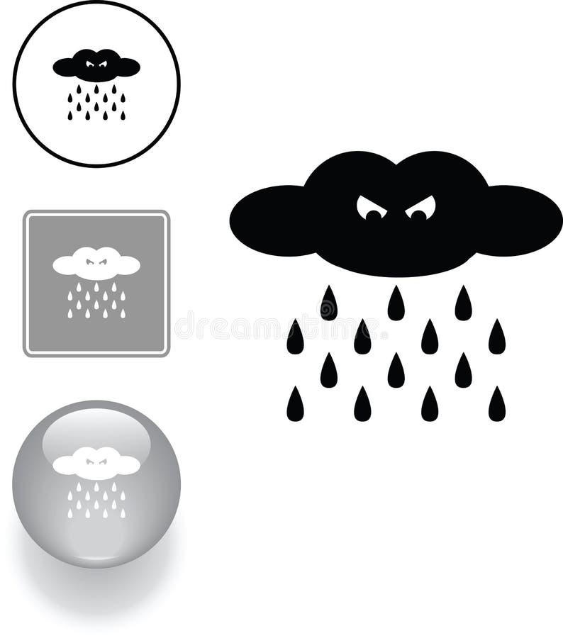 Angry Rain Wet Stock Illustrations – 225 Angry Rain Wet Stock ...