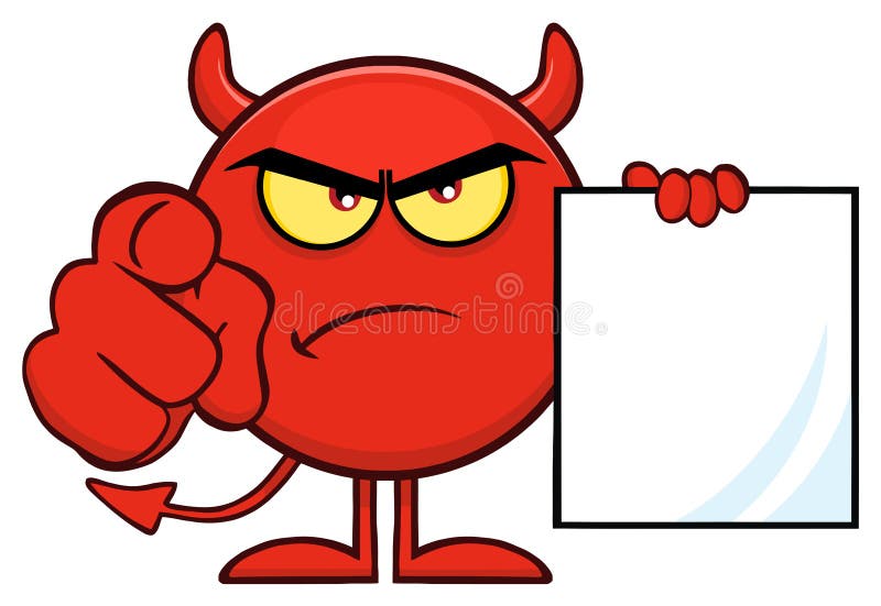Pointing Devil Stock Illustrations – 295 Pointing Devil Stock ...