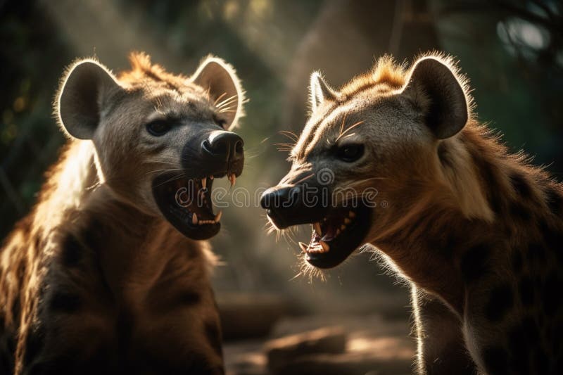 Aggressive Hyena Stock Illustrations – 54 Aggressive Hyena Stock ...