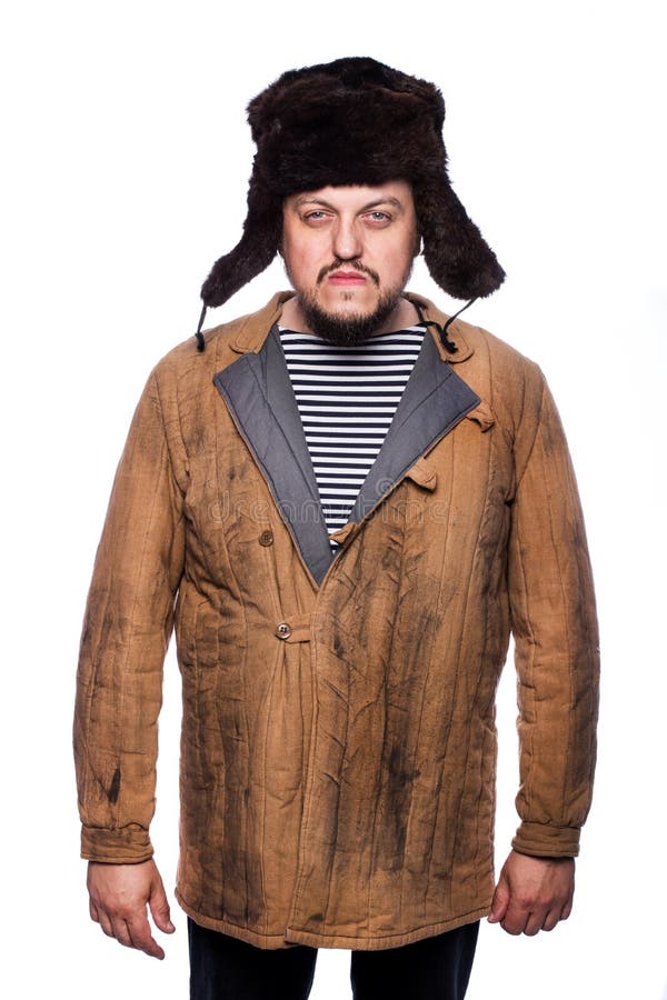 Angry Russian Man Ready for a Fight Stock Photo - Image of comrade ...