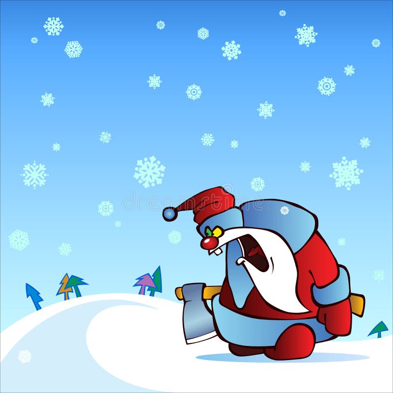 Angry Santa - Free Photo from StockFreeImages