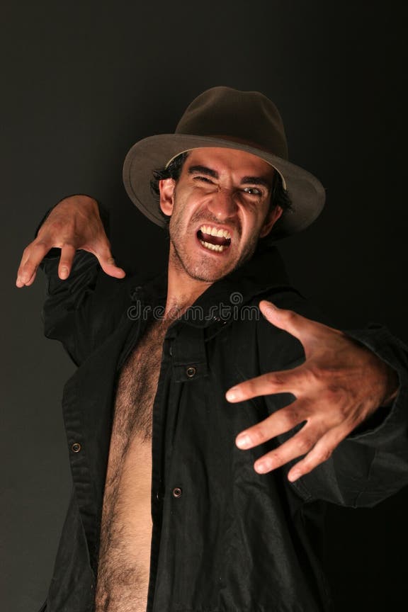 Angry scary man stock photo. Image of dark, grin, attitude - 1220248