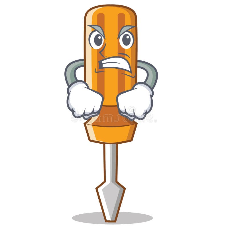 Angry Tool Box Character Cartoon Stock Vector - Illustration of ...