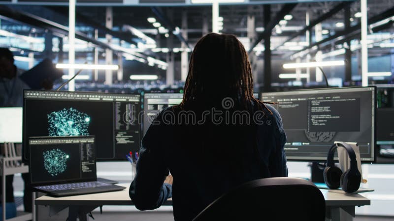 Angry Server Farm Engineer Frustrated by Bugged Node Tree Systems Stock ...