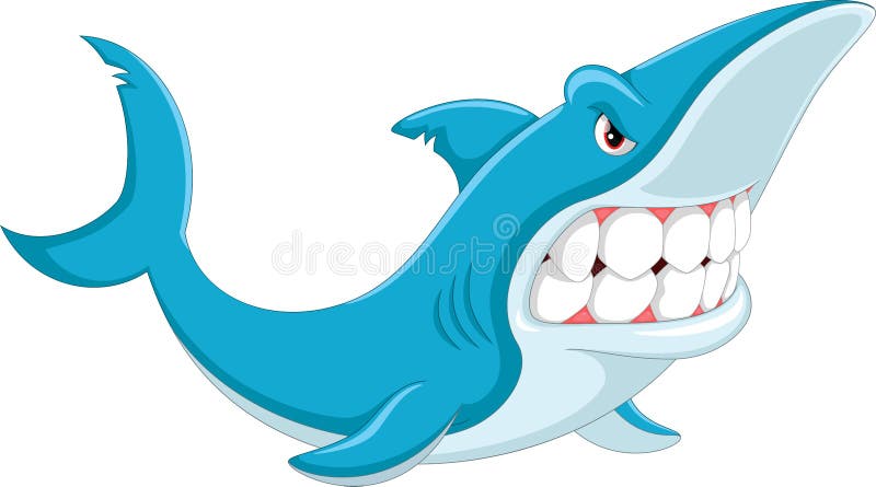 Cartoon Angry Shark Stock Illustrations – 2,509 Cartoon Angry Shark ...