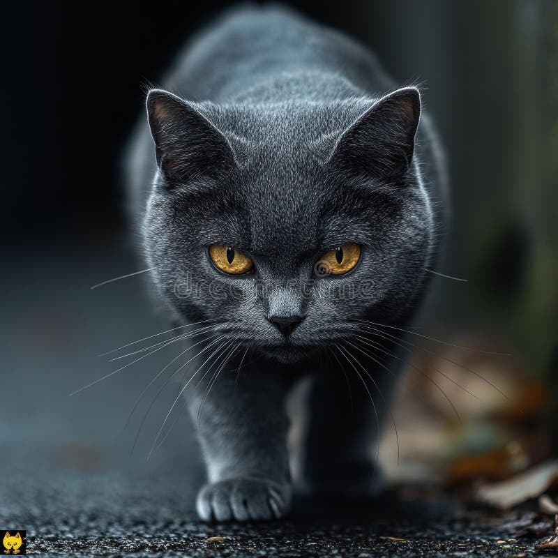 Angry Short Haired Cat Stock Illustrations – 13 Angry Short Haired Cat ...