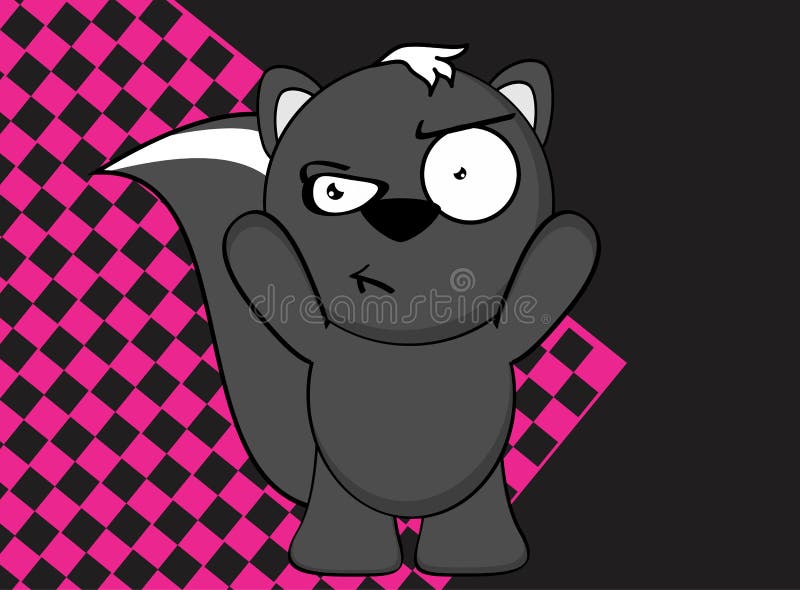 Angry Cartoon Skunk Stock Illustrations – 48 Angry Cartoon Skunk Stock ...