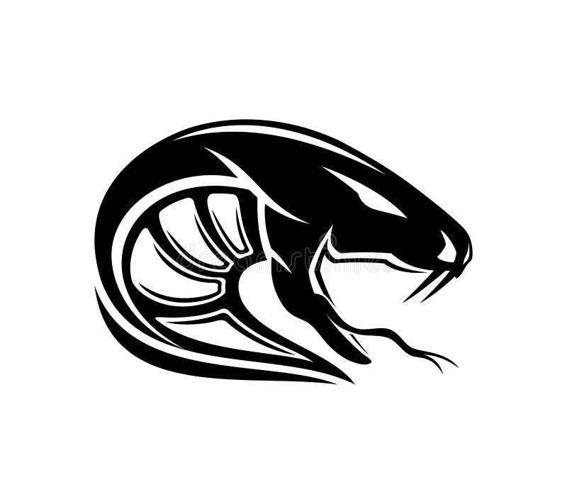 Angry snake icon. stock vector. Illustration of cobra - 213799144