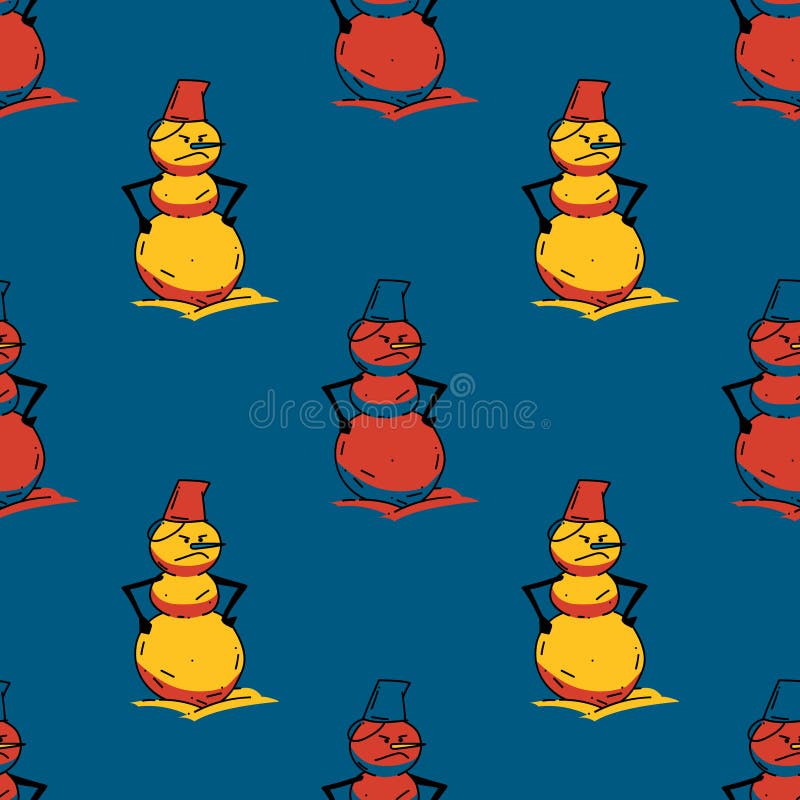 Angry Snowman Cartoon Stock Illustrations – 253 Angry Snowman Cartoon ...