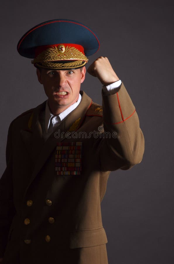 Angry Soldier stock image. Image of expression, uniform - 1027463