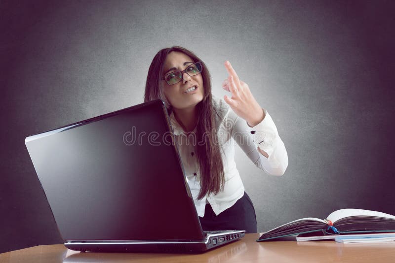 240 Angry Teacher Student Computer Stock Photos - Free & Royalty-Free ...