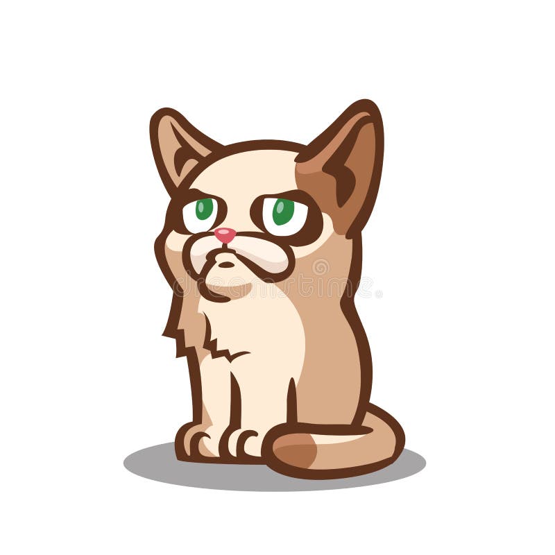 Angry Styled Vector Cat Stock Illustrations – 4 Angry Styled Vector Cat ...