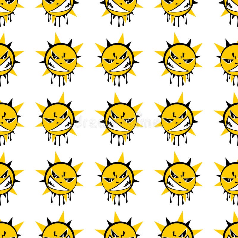 Halloween angry moon stock vector. Illustration of humorous - 78242074