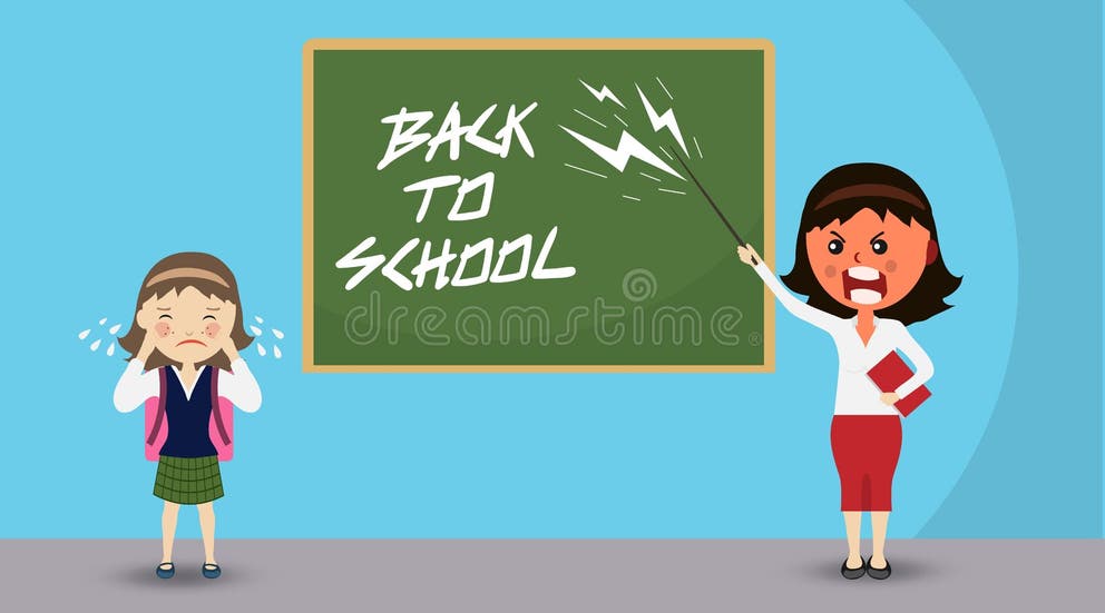 Angry Teacher Stock Illustrations – 1,134 Angry Teacher Stock ...