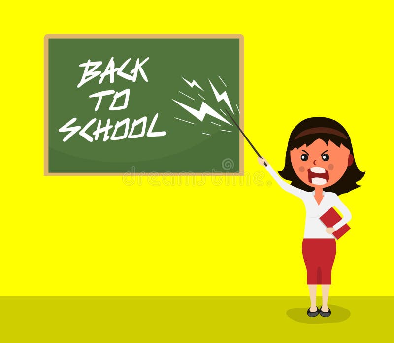 Angry Teacher Stock Illustrations – 981 Angry Teacher Stock ...