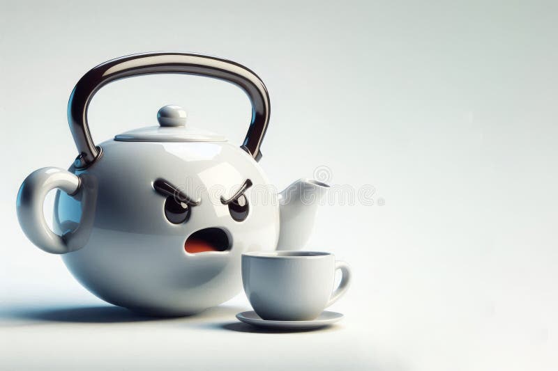 Angry Teapot Cartoon Stock Photos - Free & Royalty-Free Stock Photos ...
