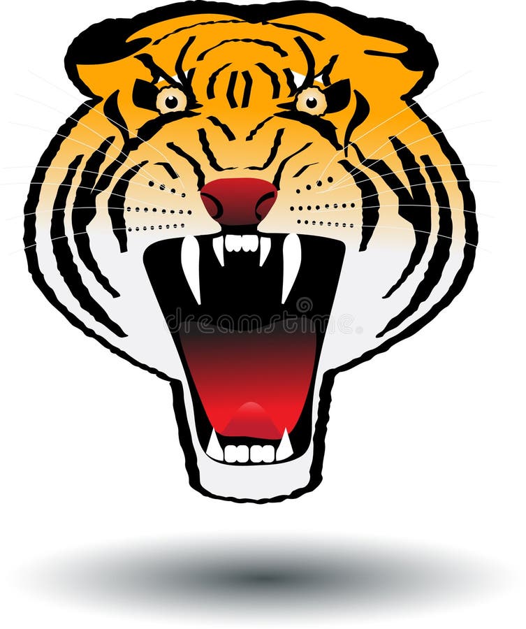 Angry Tigercolor Stock Illustrations – 1 Angry Tigercolor Stock ...