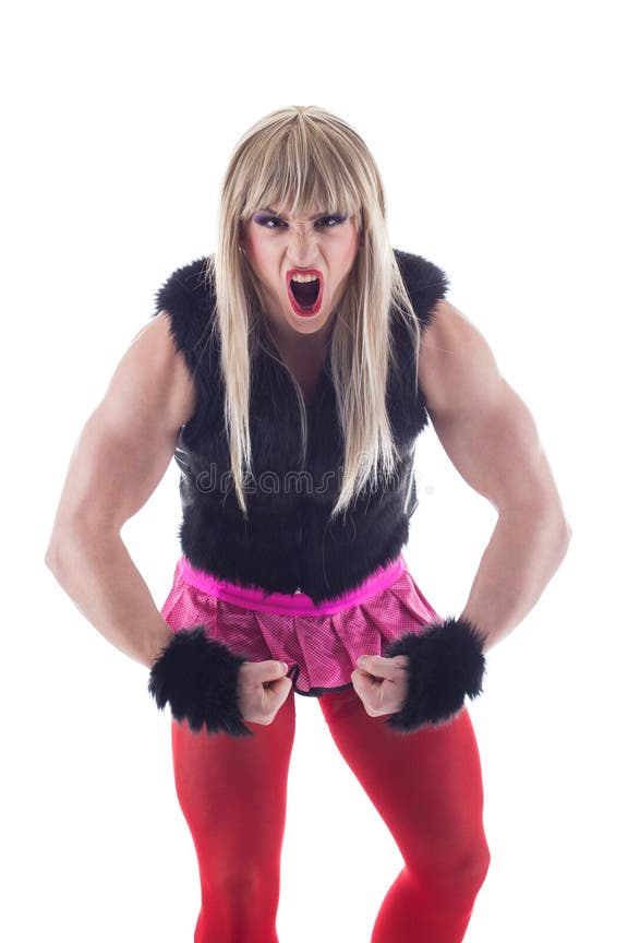 Muscular Crossdresser Stock Photos - Free & Royalty-Free Stock Photos ...