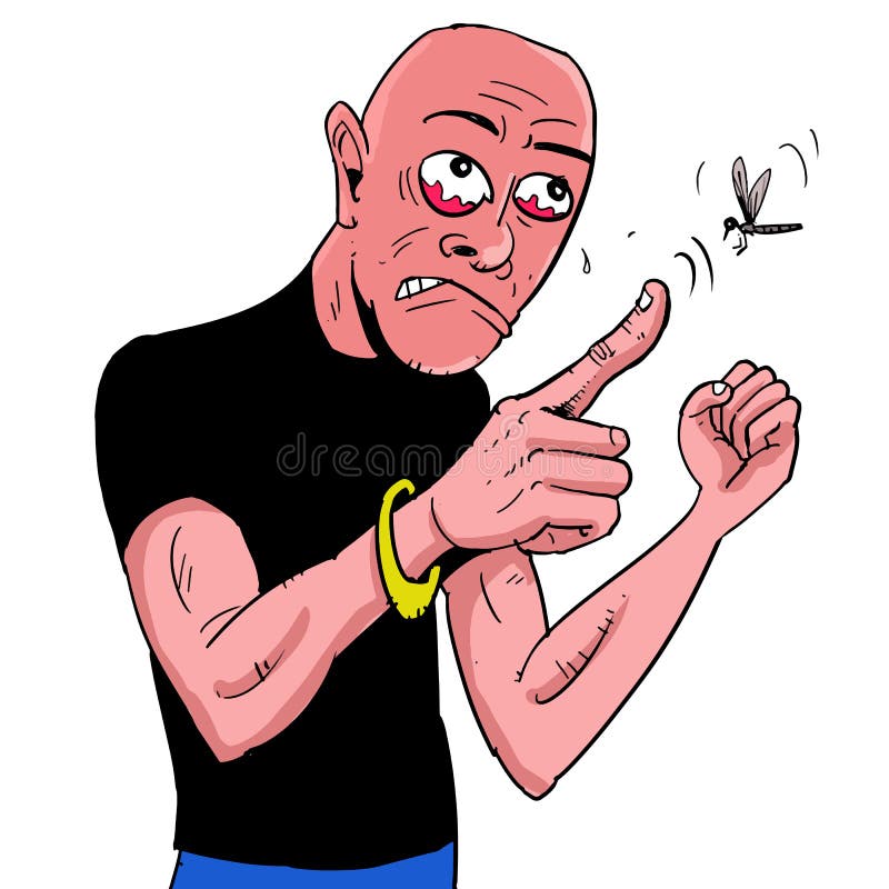 Angry Mosquito Stock Illustrations – 320 Angry Mosquito Stock ...