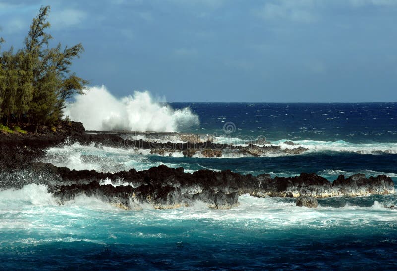 Angry waves stock photo. Image of southern, shore, shoreline - 12010958