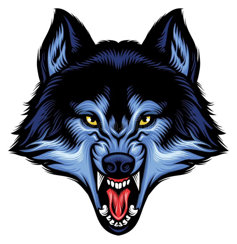 Angry Wolf Stock Illustrations – 7,838 Angry Wolf Stock Illustrations ...