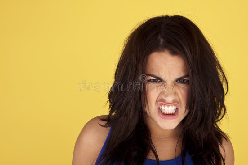 Angry Athlete Face Sweating Stock Image - Image of haired, attractive ...