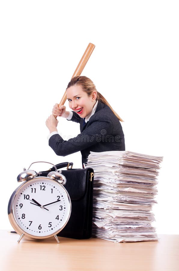 Angry Woman with Baseball Bat Stock Photo - Image of furious, anger ...