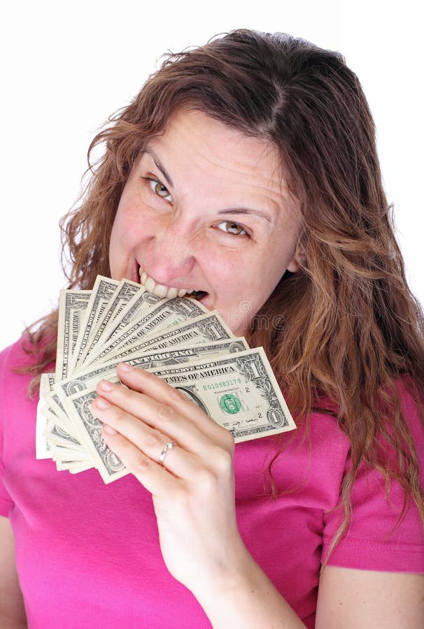 865 Woman Eating Money Stock Photos - Free & Royalty-Free Stock Photos ...