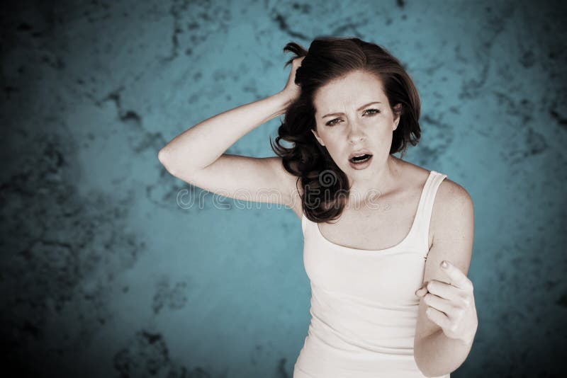 Angry Woman Stock Image Image Of Girl Caucasian Depression 22467155
