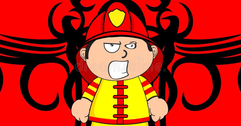 Angry Fireman Cartoon Stock Illustrations – 141 Angry Fireman Cartoon ...