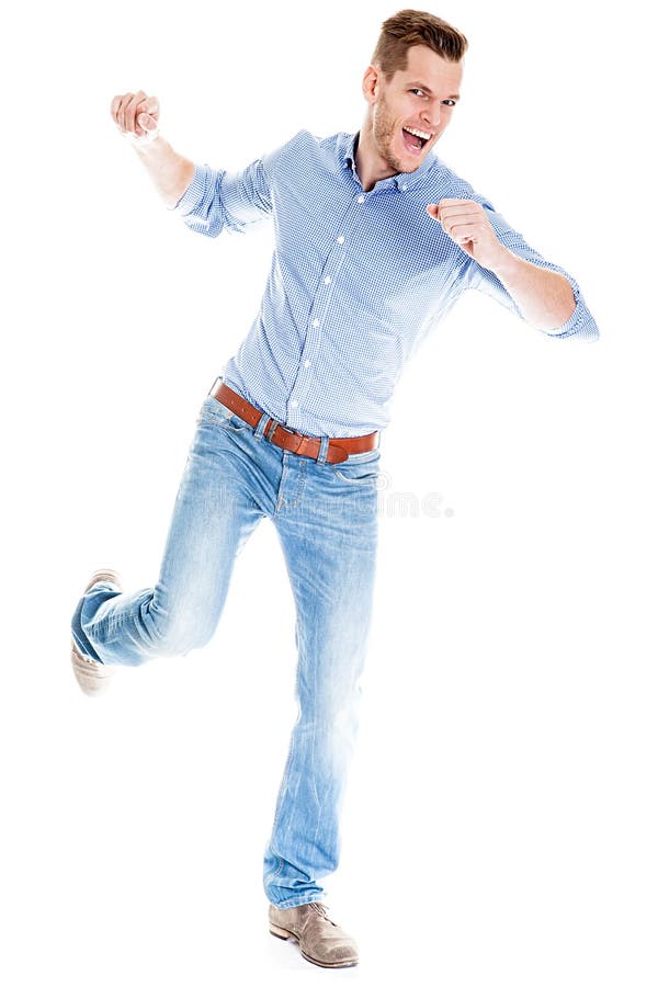 Handsome young man boxing stock image. Image of punches - 22791073